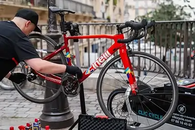 Réparation vélo à domicile Paris – Clic Cycle